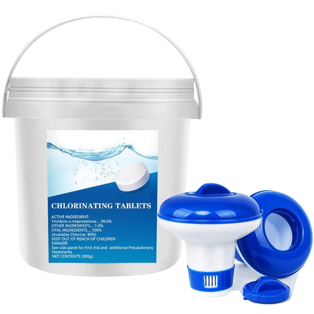 Buy Pool Chlorine s, 300g Chlorinating s with Chlorine Floater ...