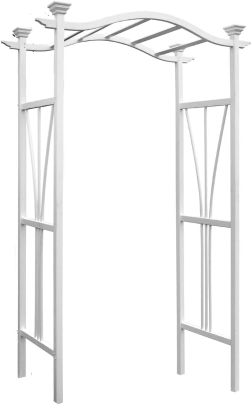 Amazon.com : London 45"W x 86"H Vinyl Arbor : Vinyl Arbor : Patio, Lawn ...