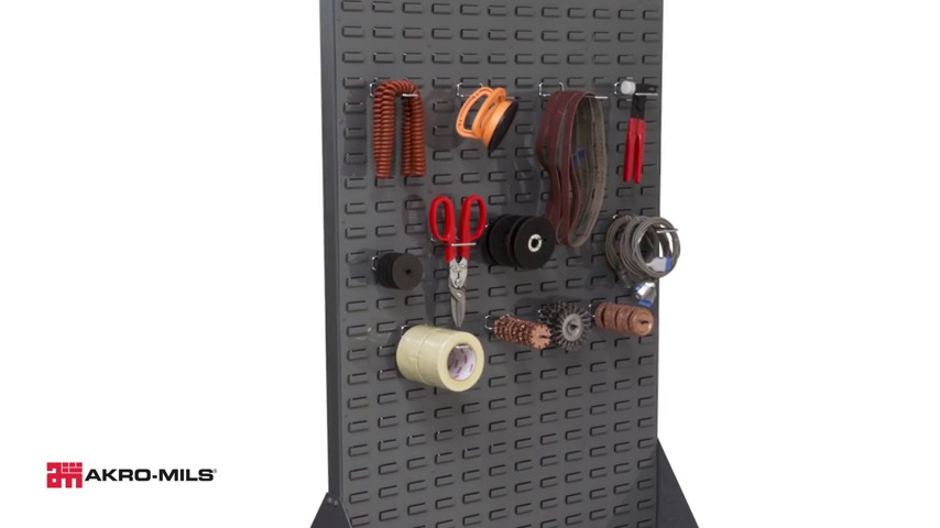 Watch Akro-Mils LPP3NL 3" Long Narrow Loop Hook for Akro Bin Louvered ...