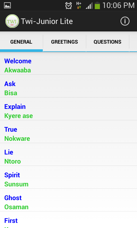 Twi-Junior - App on the Amazon Appstore