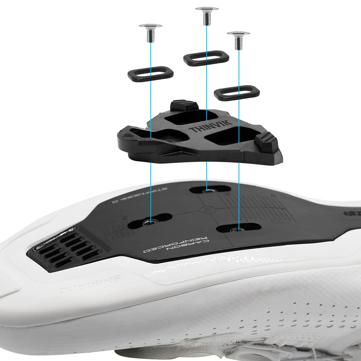 Snapklik.com : Bike Cleats For Look Keo Blade,Upgraded Road Bike For ...