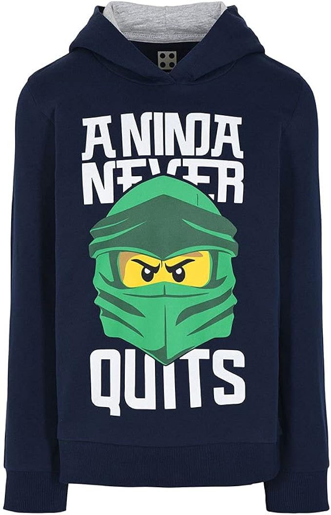 LEGO Boy's Ninjago Hoodie Hooded Sweatshirt : Amazon.co.uk: Clothing