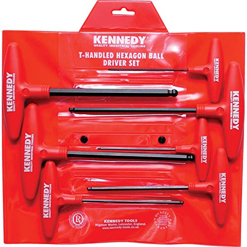 Kennedy.METRIC T-HANDLE BALL DRIVER SET (7-PCE) : Amazon.in: Home ...