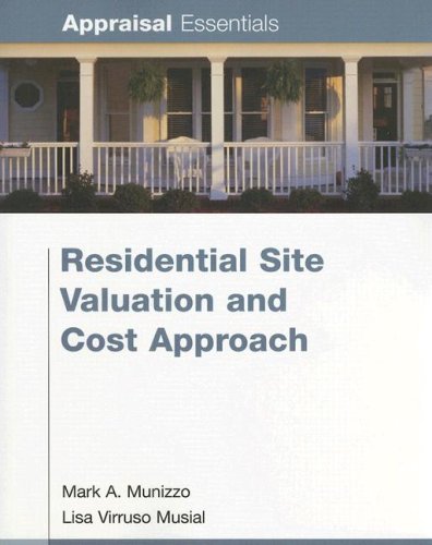 Amazon.com: Residential Site Valuation and Cost Approach (Appraisal ...