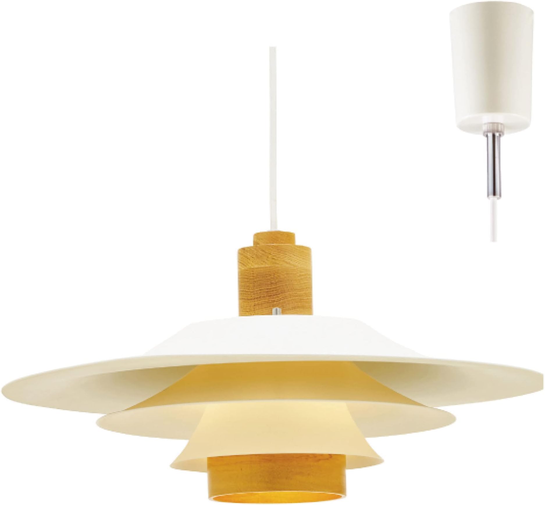 Amazon | インターフォルム ペンダントライト LT-4142 ブランシュ LED電球 照明 ランプ ホワイト ガラス 北欧 | INTERFORM INC. | ペンダントライト 通販