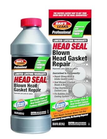 Amazon.com: Bar's Leaks HG-1 HEAD SEAL Blown Head Gasket Repair ...