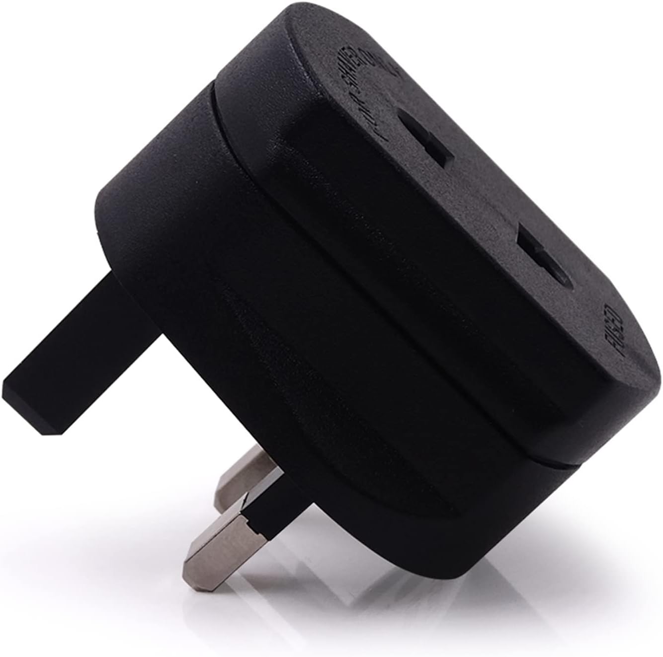 Shaver Adaptor Plug UK Charger Adapter, 2 Pin To 3 Pin EU/US to UK Plug ...