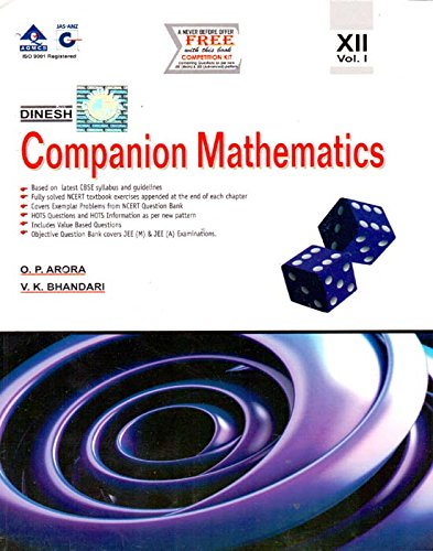 Dinesh Companion Mathematics Vol. I&II Class - 12 (Thirty Third Edition ...