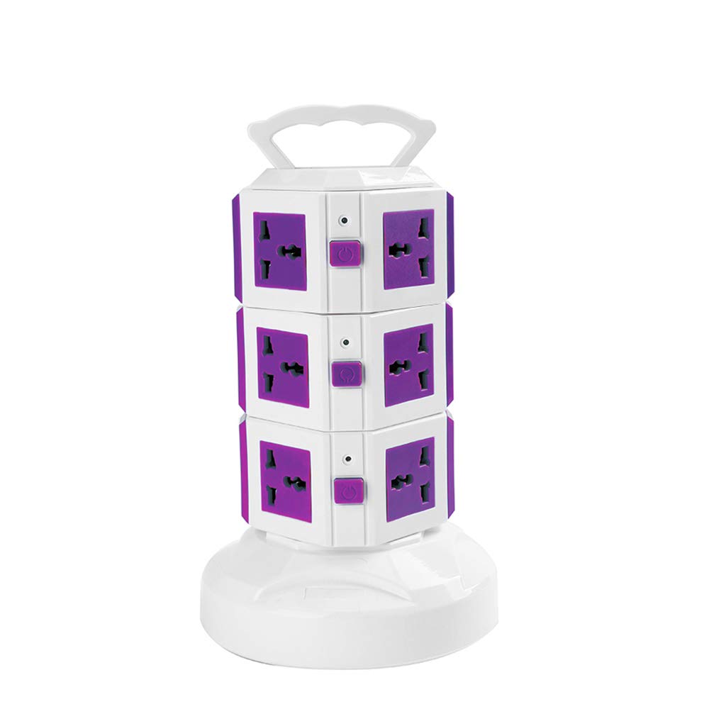 Buy USB vertical socket universal jack, power switch plug-in integrated ...