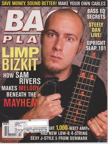 Bass Player Magazine (October 2000) (Limp Bizkit - How Sam Rivers Makes ...
