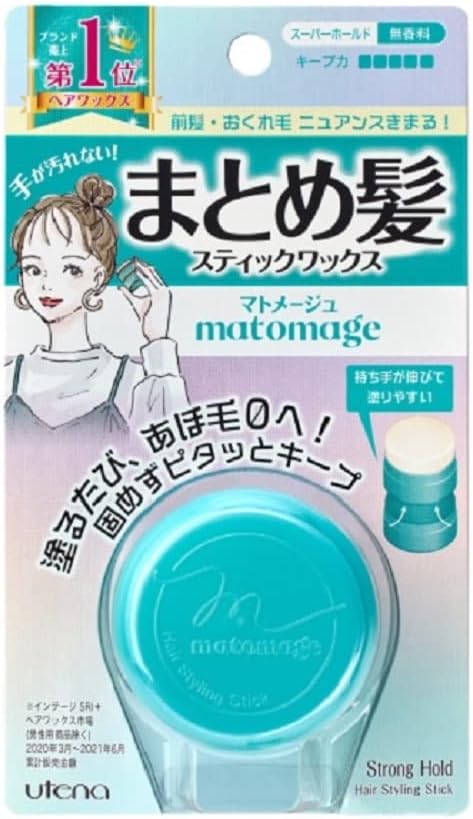 Amazon.com: Utena Matomage Hair Styling Stick (Regular) 13g, : Beauty ...