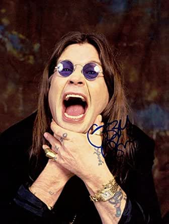 OZZY OSBOURNE signed 8X10 photo at Amazon's Entertainment Collectibles ...