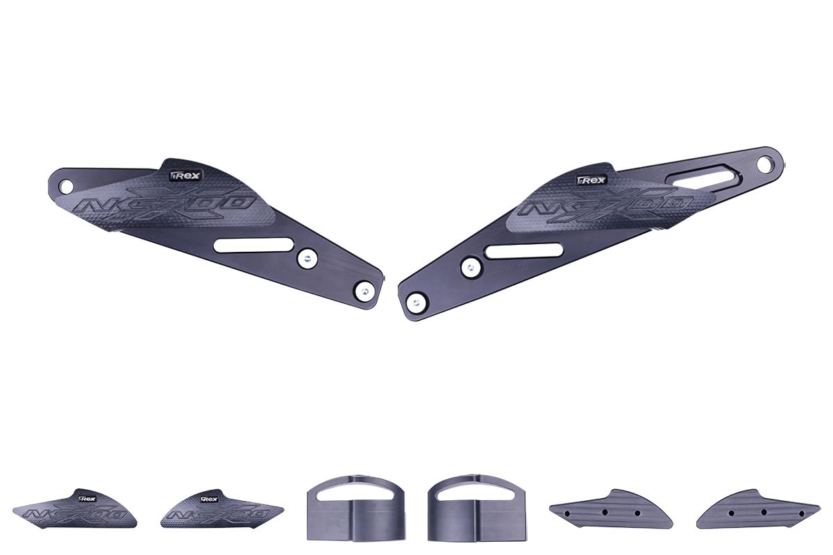 Amazon.com: T-Rex Racing No Cut Frame Sliders Compatible with Honda ...