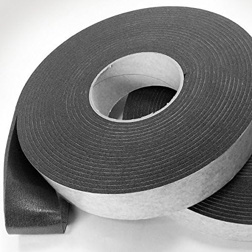 Acoustic / Soundproofing Resilient Tape - 50mm Width x 5mm Thick x 10m ...