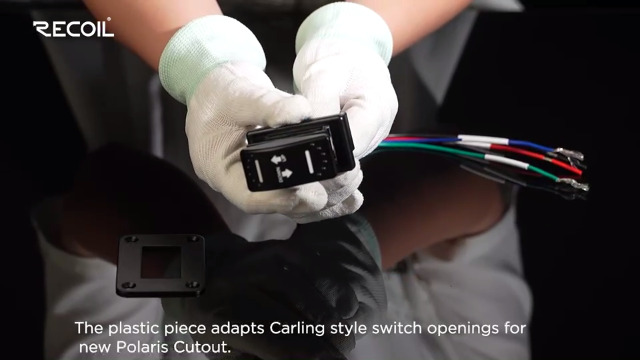 Watch Recoil LAS2 Motor Polarity Reversing Momentary Rocker Switch on ...