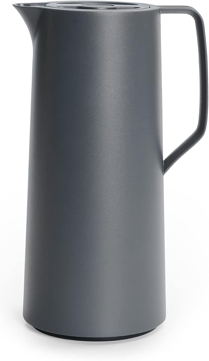 Amazon.com: Emsa N41701 Motiva Vacuum Jug 1 Litre Quick Press Closure ...