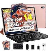 Amazon.com : UJJ Kids Tablet Android 14 Tablet, 10.1 inch Tablet for ...