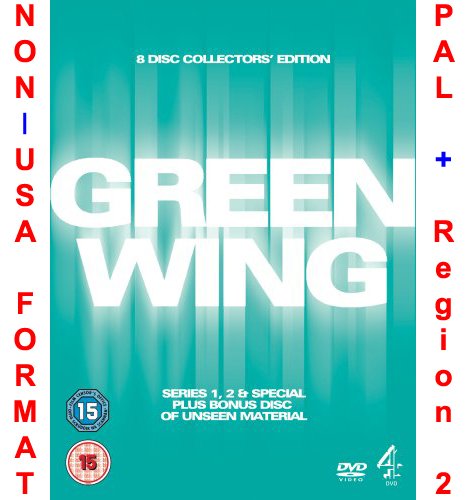 Amazon.com: Green Wing Complete Collection [NON-U.S.A. FORMAT: PAL ...