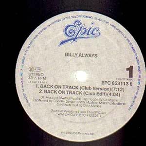 Back on track [VINYL] by Billy Always: Amazon.co.uk: CDs & Vinyl