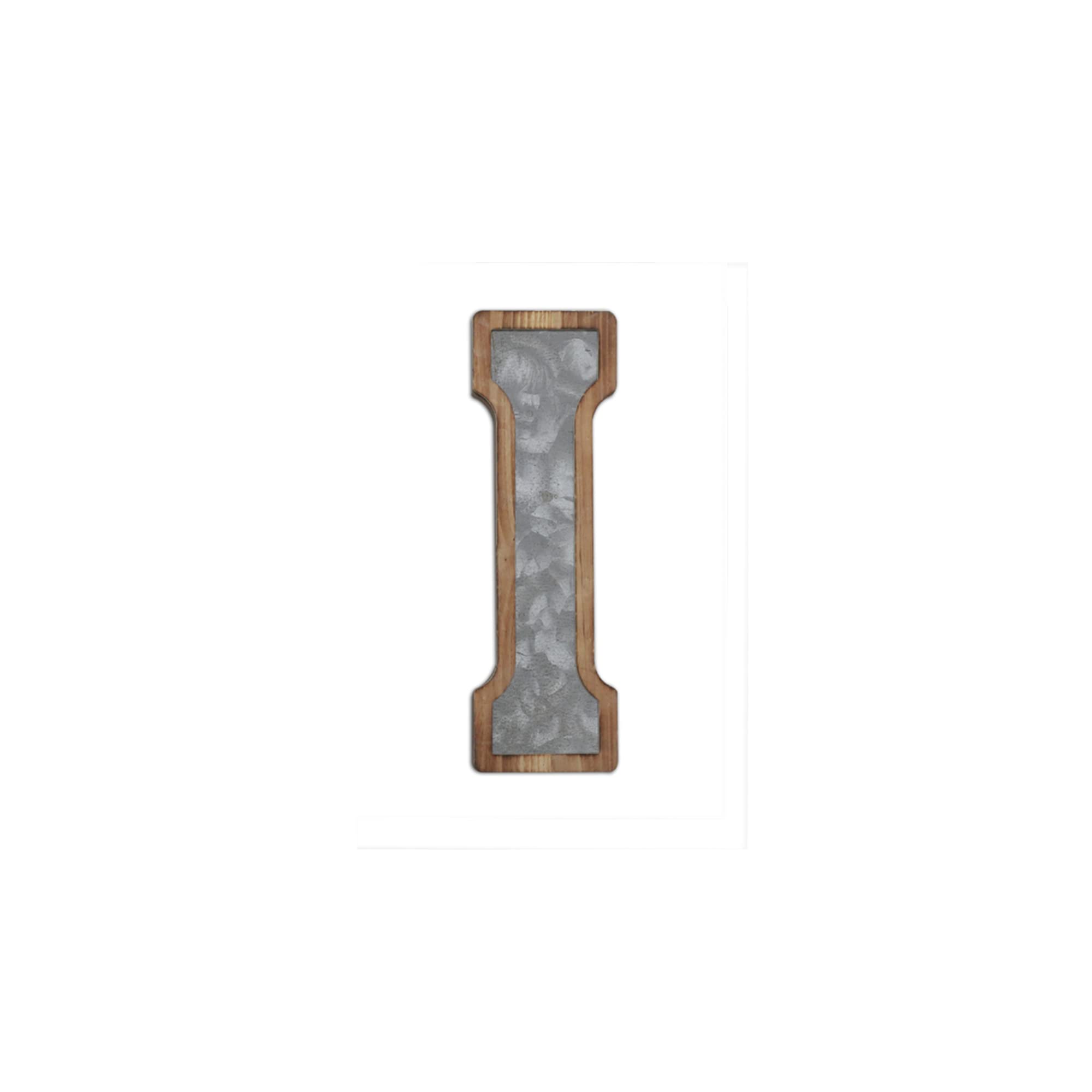 Amazon.com: Galvanized Metal and Wood Sign 3D Letter Home Decor - Metal ...