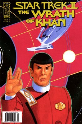 Star Trek II: The wrath of Kahn #3 "David Deitrick Variant": IDW ...