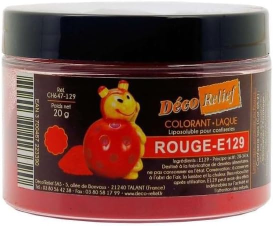 Red-E129 Chocolate Food Colour (20g) : Amazon.co.uk: Grocery