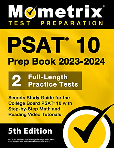 Amazon.com: PSAT 10 Prep Book 2023 and 2024 - 2 Full-Length Practice ...