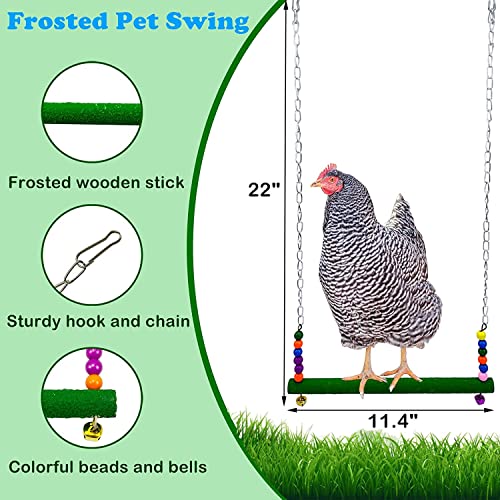 Yeruvce , 6 Pieces for Coop, Chicken Swing and Xylophone Toy, Parrot ...