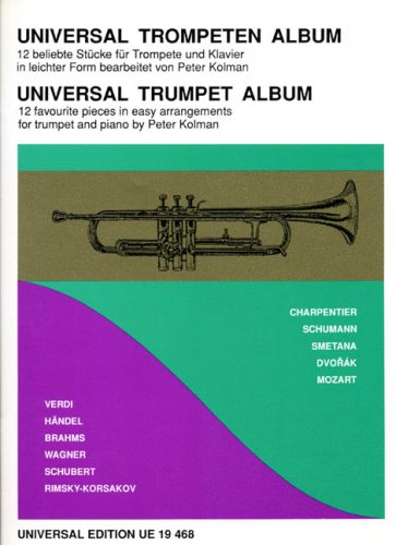 Amazon.com: Universal Trumpet Album for trumpet and piano ...