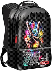 Amazon.com: UNIKER Graffiti Backpack, Designer Laptop Backpack for 15.6 ...