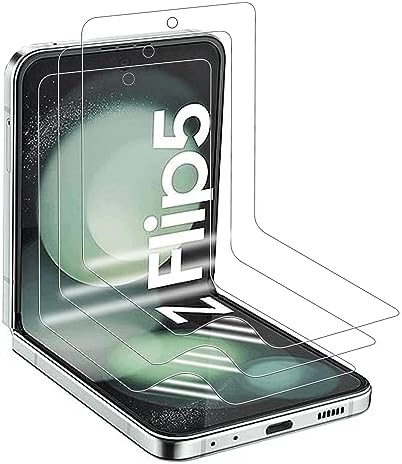 [3 Pack] Hydrogel Screen Protector for Samsung Galaxy Z Flip 6/5/4/7 FE ...