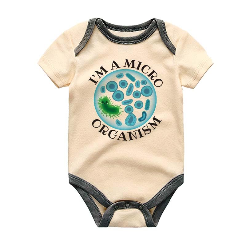 Amazon.com: Microbiology Funny Baby Bodysuit Science Baby Clothes ...