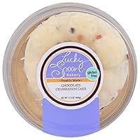 Amazon.com: Lucky Spoon Freshly Made Chocolate Celebration Cake, Gluten ...