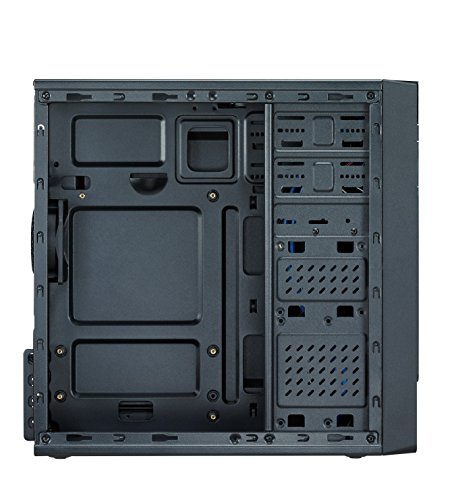 ROSEWILL Micro ATX Mini Tower Computer Case, Black Steel and plastic ...