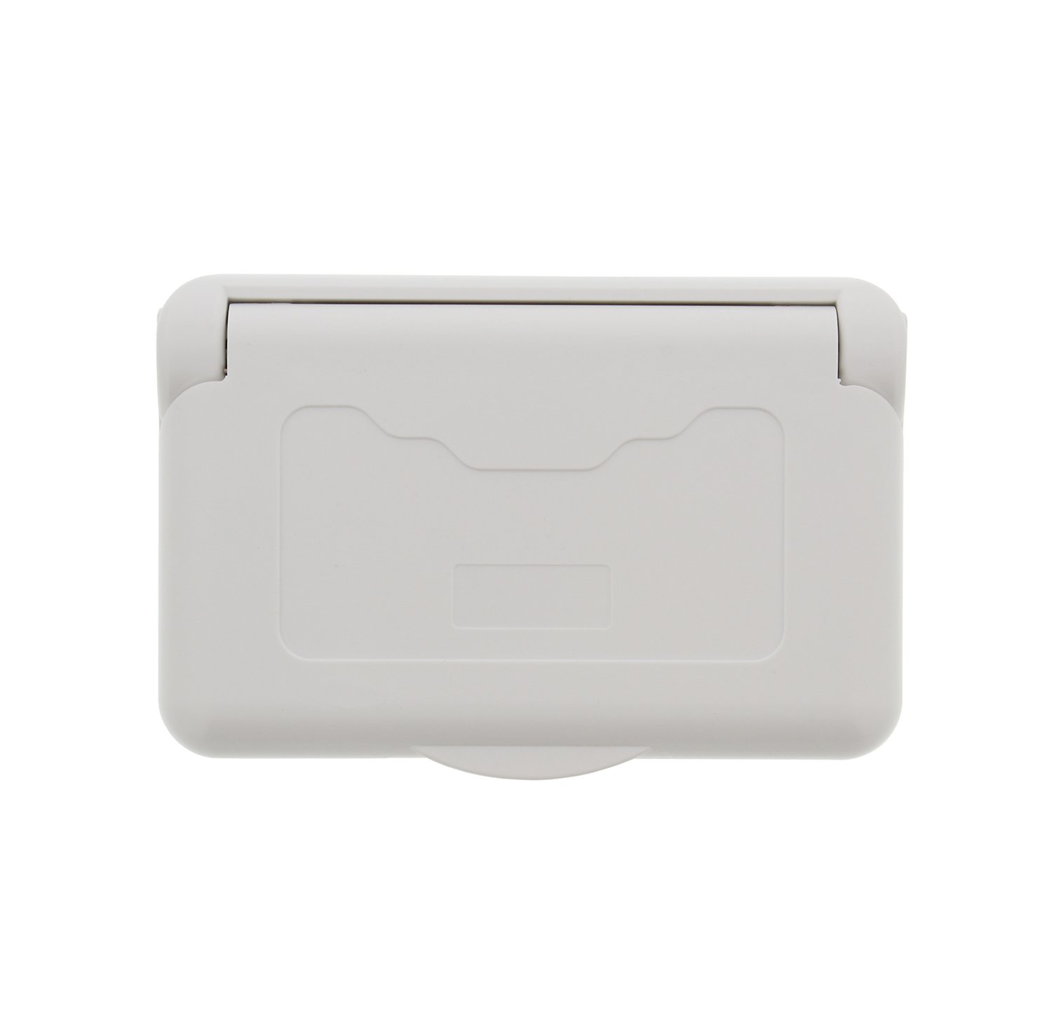 Snapklik.com : Weatherproof Receptacle Cover In White Outdoor ...