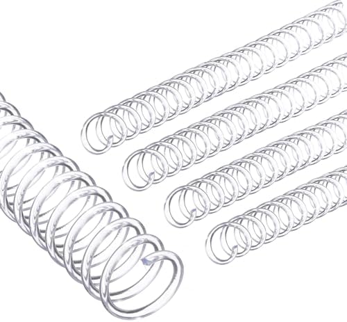 Amazon.com : PATIKIL 14mm(9/16") Plastic Spiral Binding Coils, 20 Pcs ...