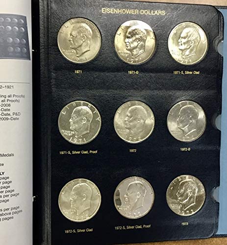 Amazon.com: 1971 P D S Eisenhower Complete set of 32 coins 1971-78 Proof