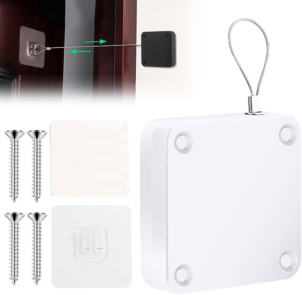 2024 Upgraded Automatic Door Closer, 1000g Automatic Screen Door Closer ...