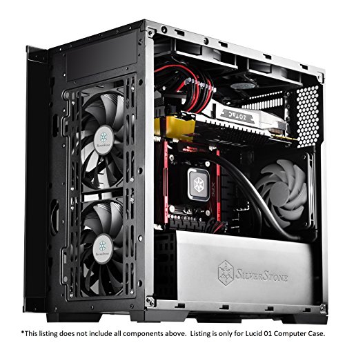 SilverStone Technology Micro-ATX Computer Case with Three Tempered ...