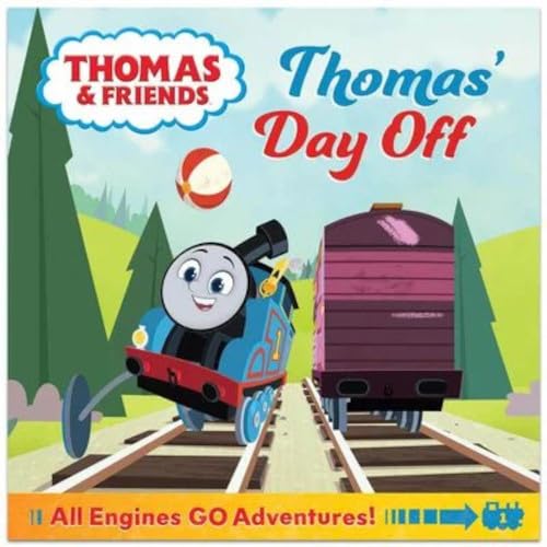 Thomas & Friends: THOMAS' DAY OFF - Thomas the Tank Engine Story Book ...