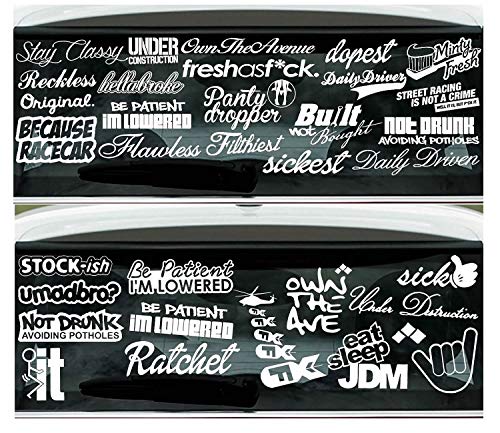 Compare Price: tuner decals - on StatementsLtd.com