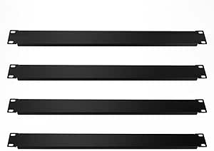 Amazon.com: SNDLINK 1U 4Pack Blank Panel - Metal Rack Mount Filler ...
