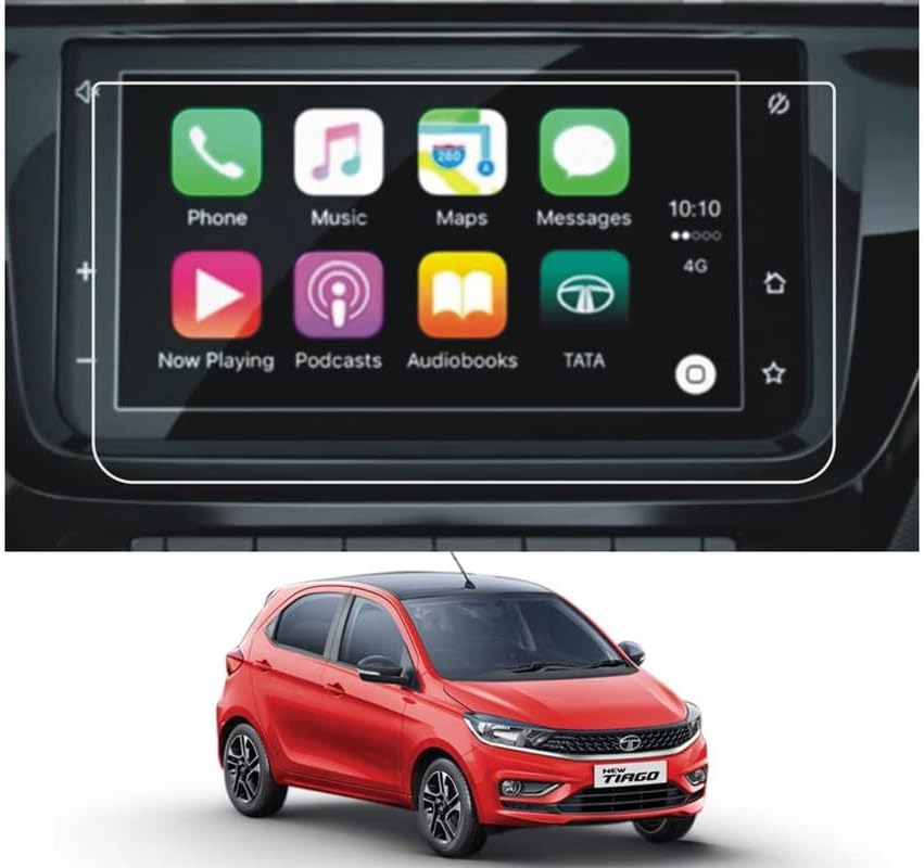 A.K.S.G. 9H Unbreakable Car Infotainment System Screen Protector ...