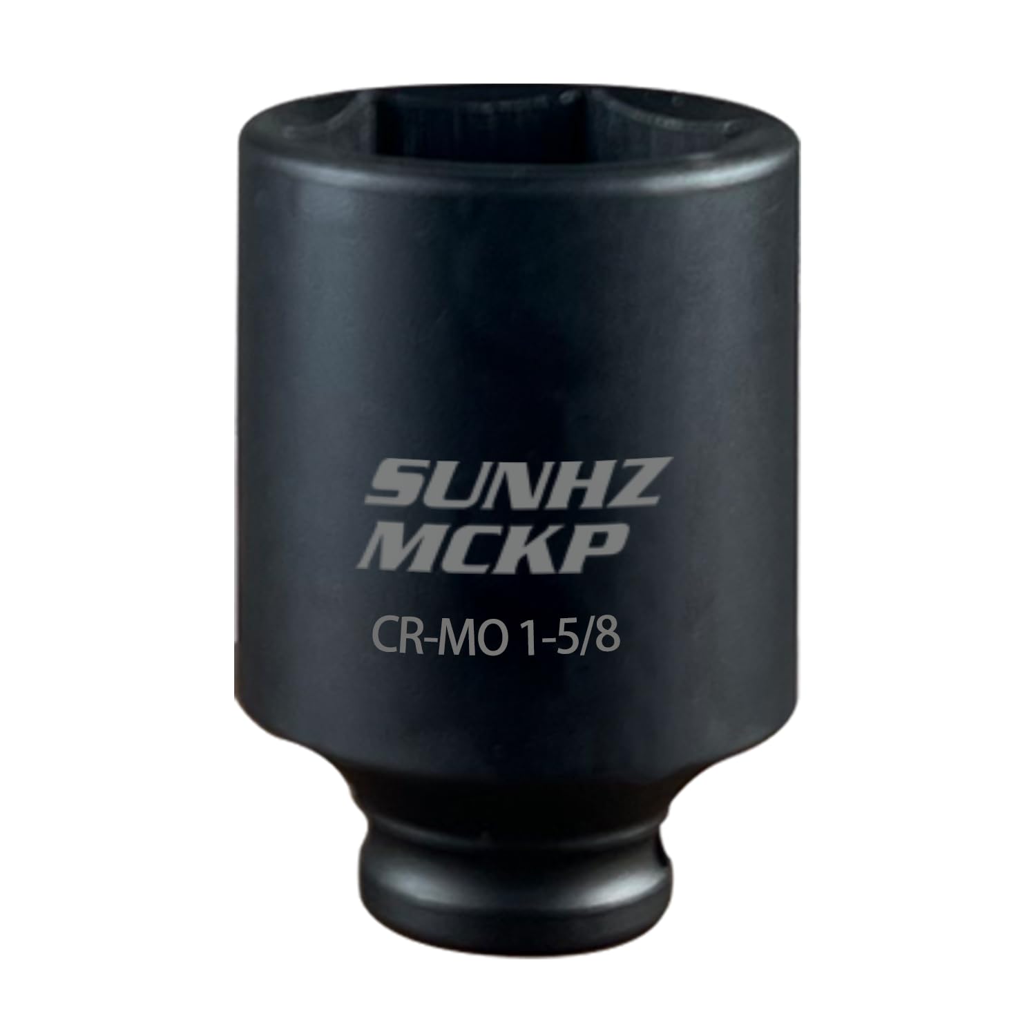 SUNHZMCKP 1/2 Inch Drive Impact Socket, SAE 1-5/8 In Deep 6 Point ...