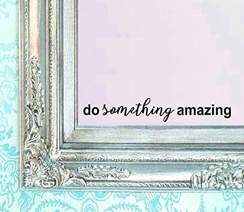 Amazon.com: You are Amazing Decal Vinyl Mirror Sticker 9"x1.25 ...