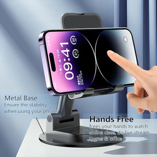 Elfora 360 Mobile Stand |Rotatable & Foldable | Tabletop Mobile Holder ...
