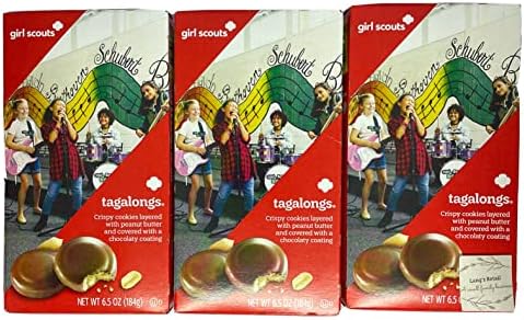 Amazon.com: Girl Scout Tagalongs or Peanut Butter Patties (4 Boxes ...