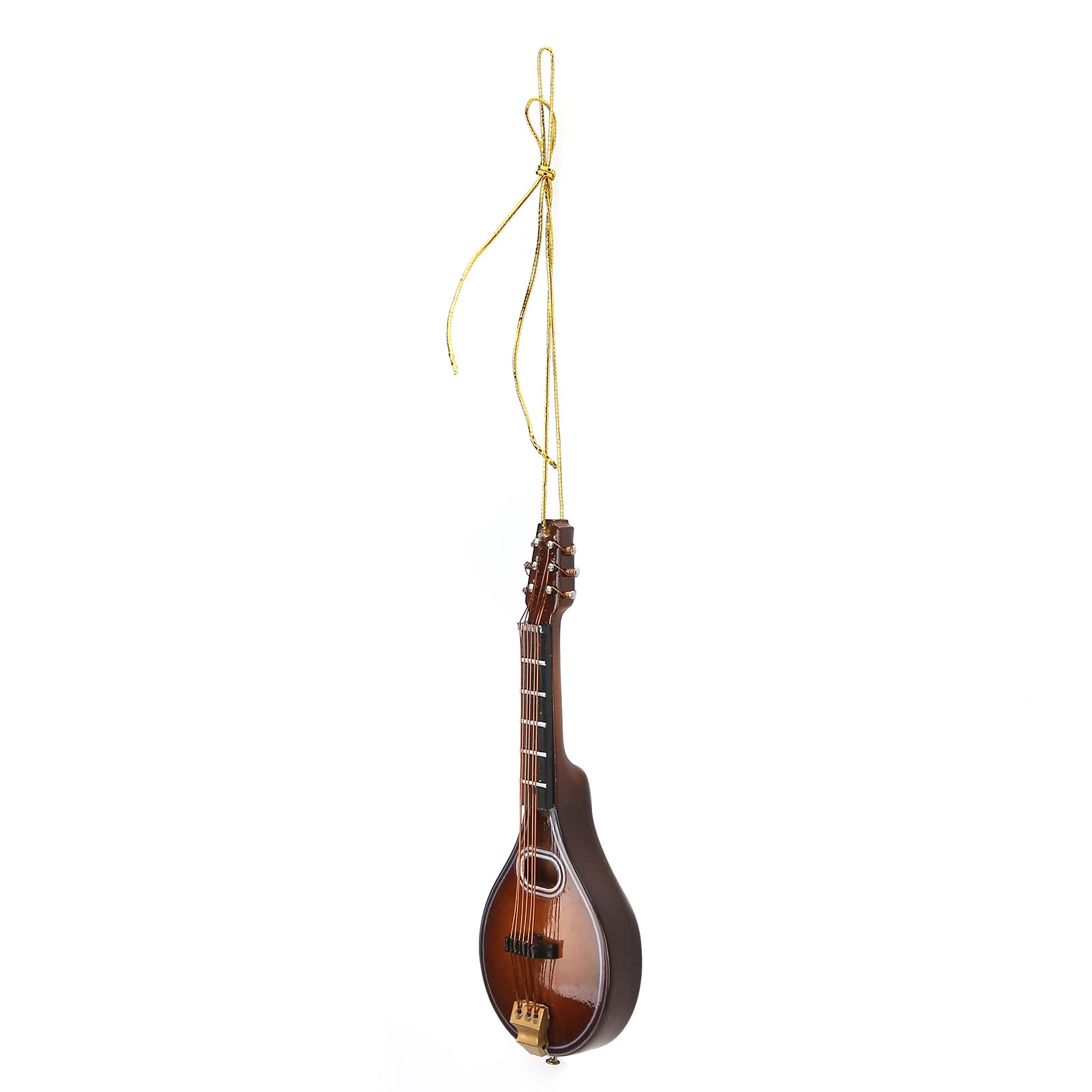 Amazon.com: Miniature Mandolin 12Cm Gift Wooden Decoration Model ...