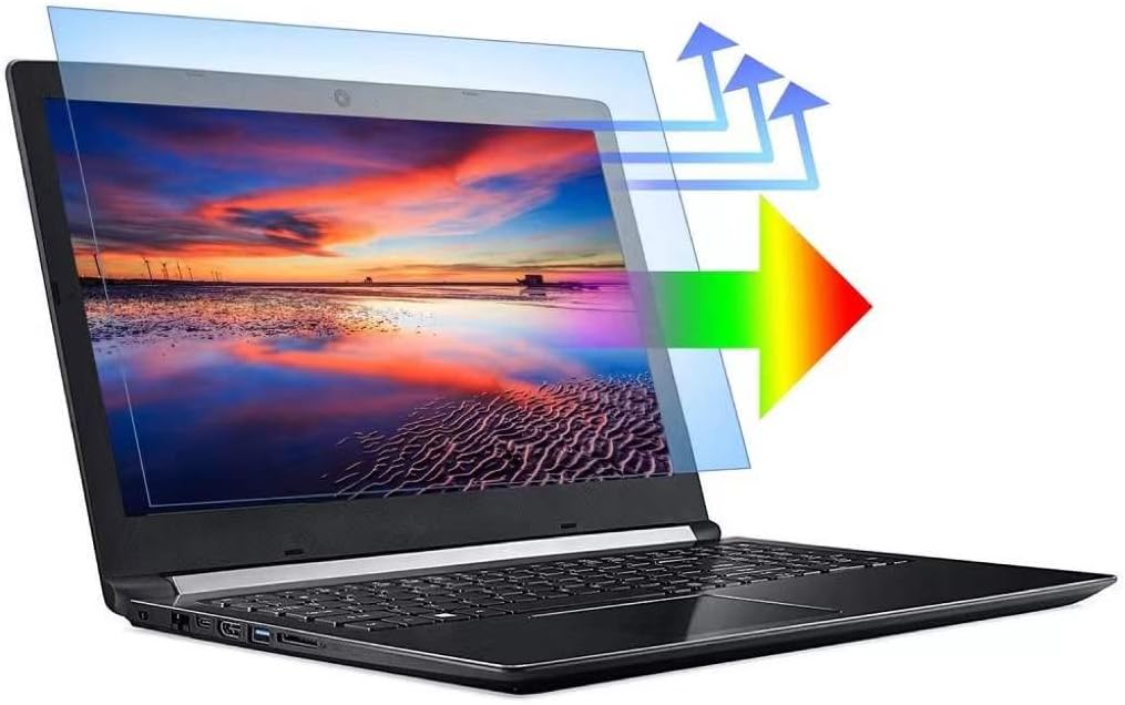 Amazon.com: 2PC Pack 15.6 inch Blue Light Blocking Laptop Screen ...