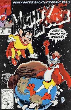 Amazon.com: Mighty Mouse #8 (May 1991): Michael Gallagher, George ...